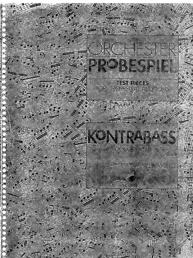 Orchester Probespiel (Ed. Stoll) | PDF