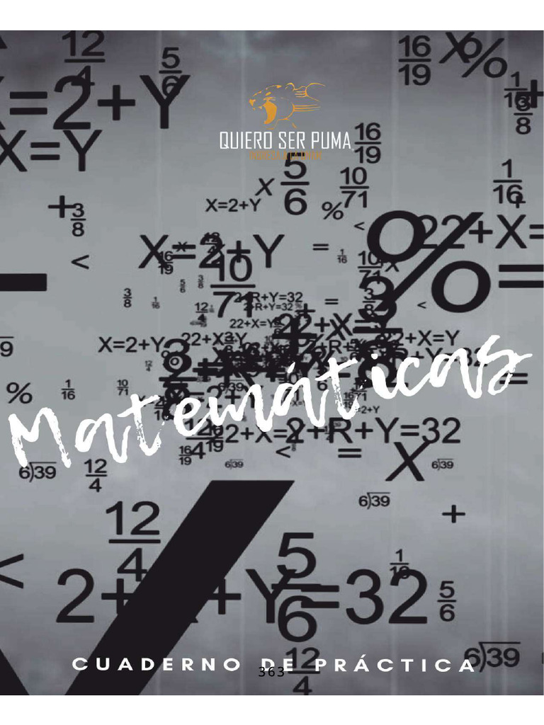 Cuadernillo de Practica - Matematicas | PDF