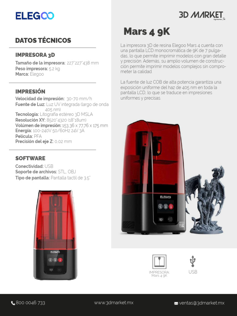 Ficha Tecnica Mars 4 9K 3DM | PDF