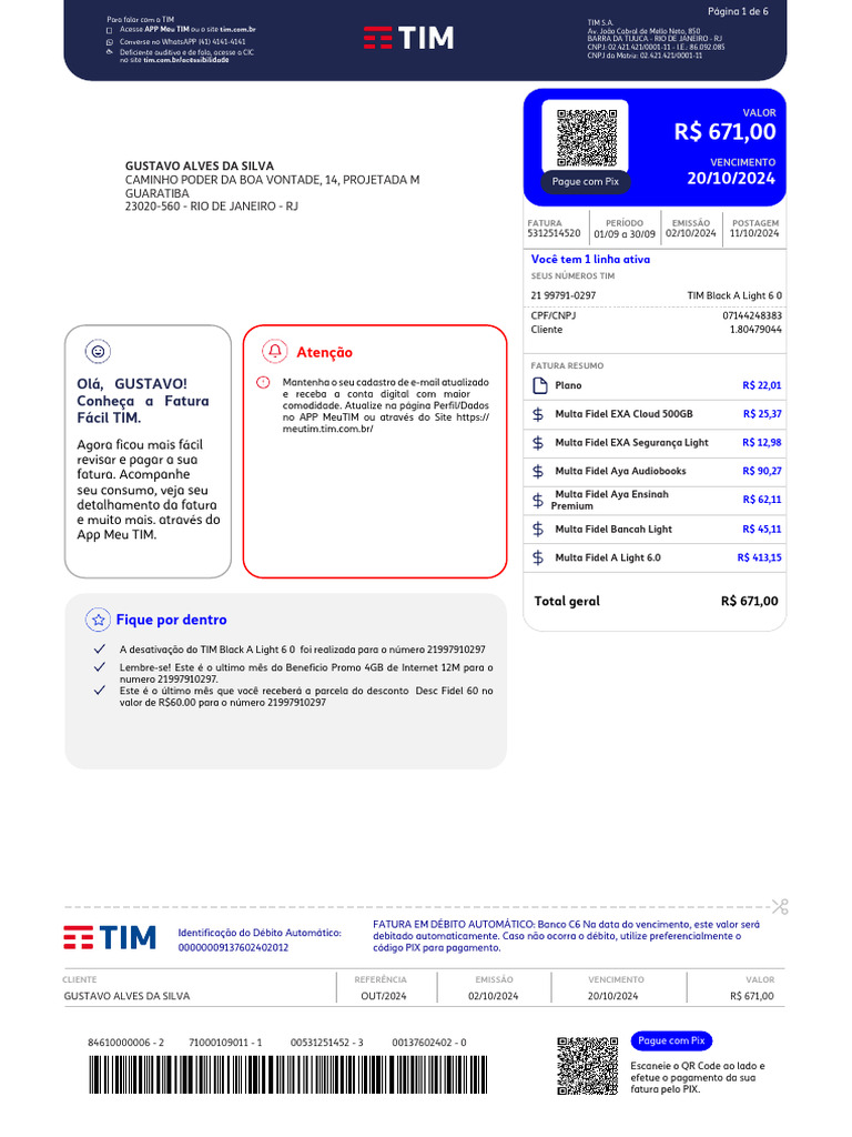 Fatura | PDF