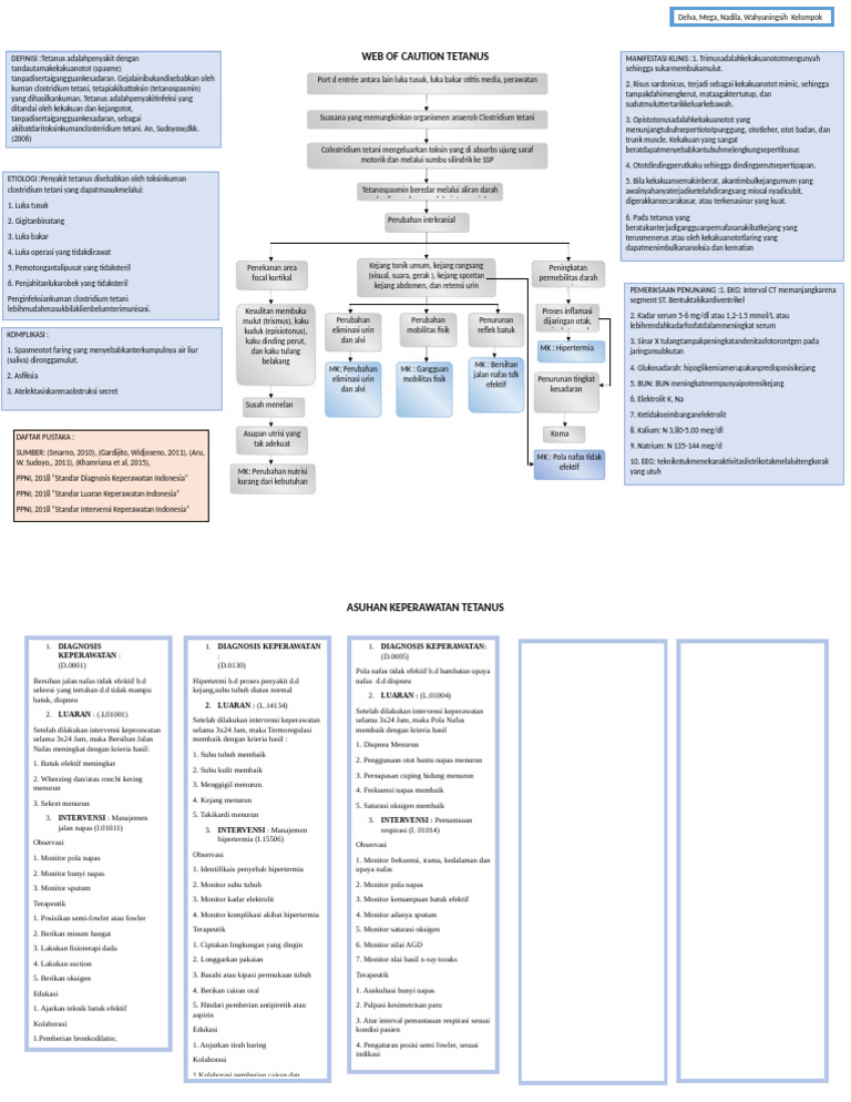 Web of Caution Tetanus | PDF