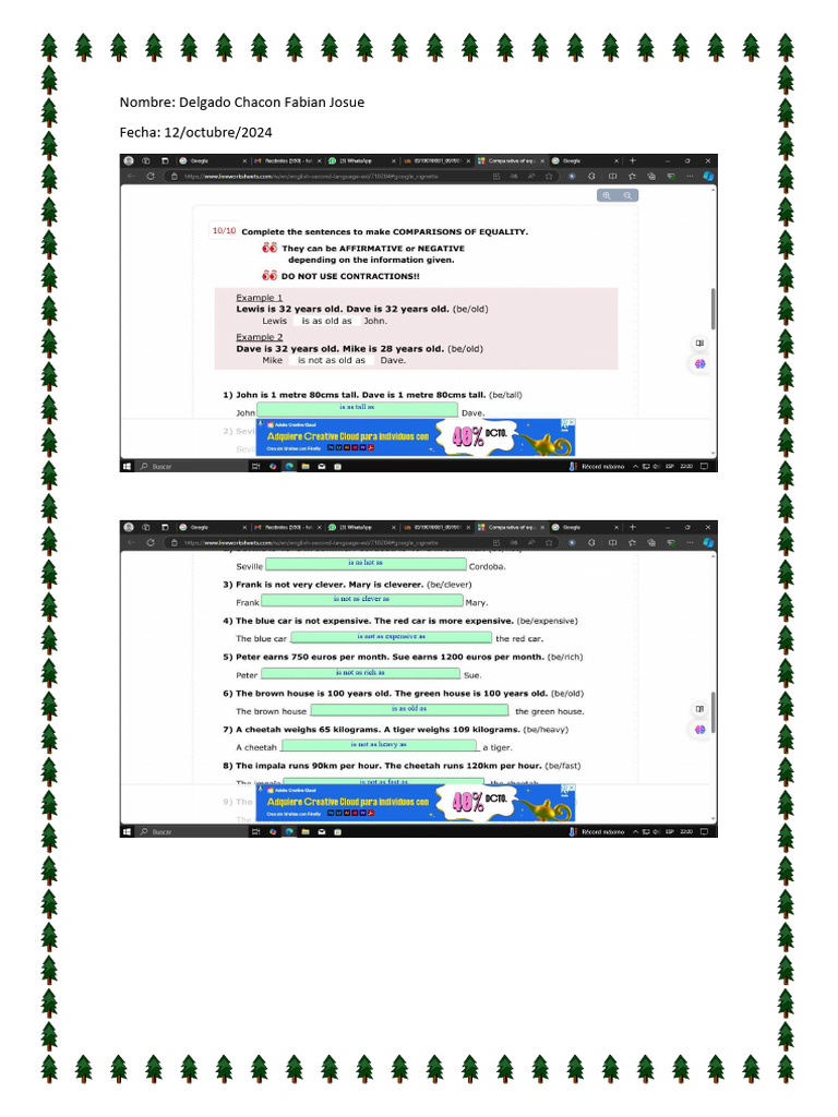 COMPARATIVE OF EQUALITY | PDF