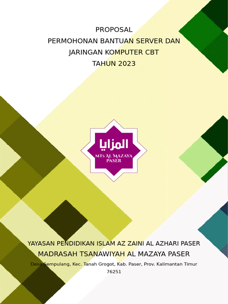 Cofer Proposal CBT | PDF