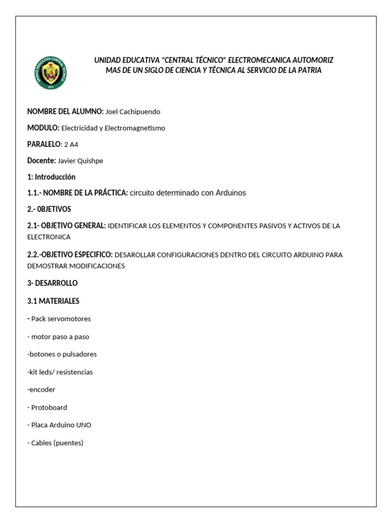 Hoja Practica Proyecto | PDF