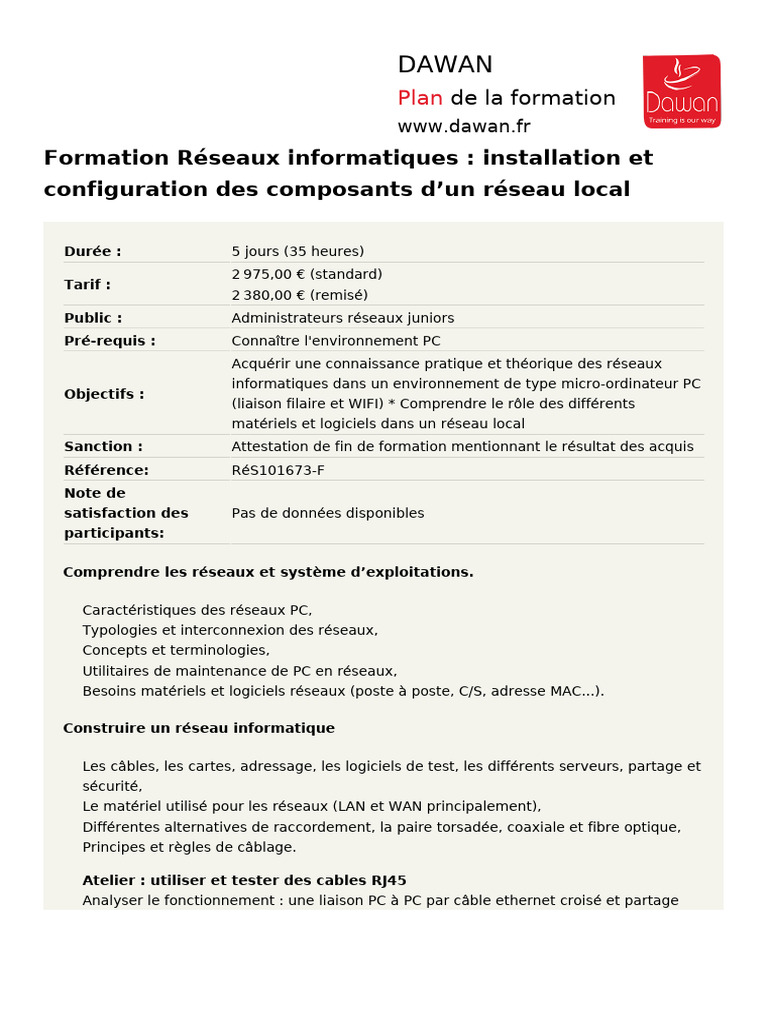 Reseau Informatique | PDF