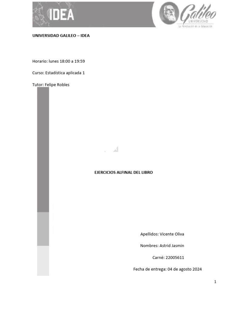 EJER. FINALES DEL LIBRO | PDF
