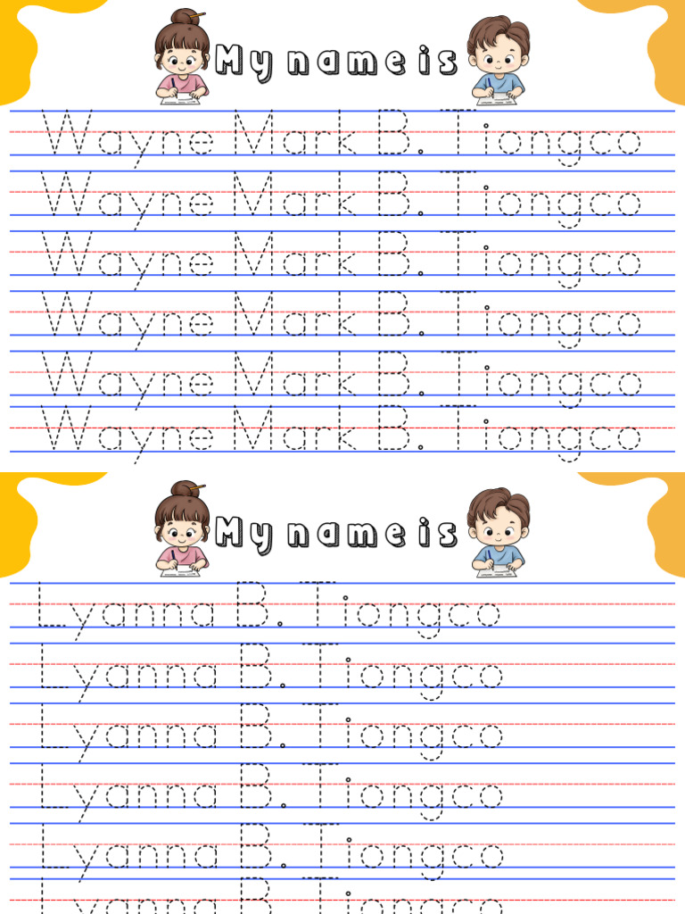 A5 TRACING ACTIVITY | PDF