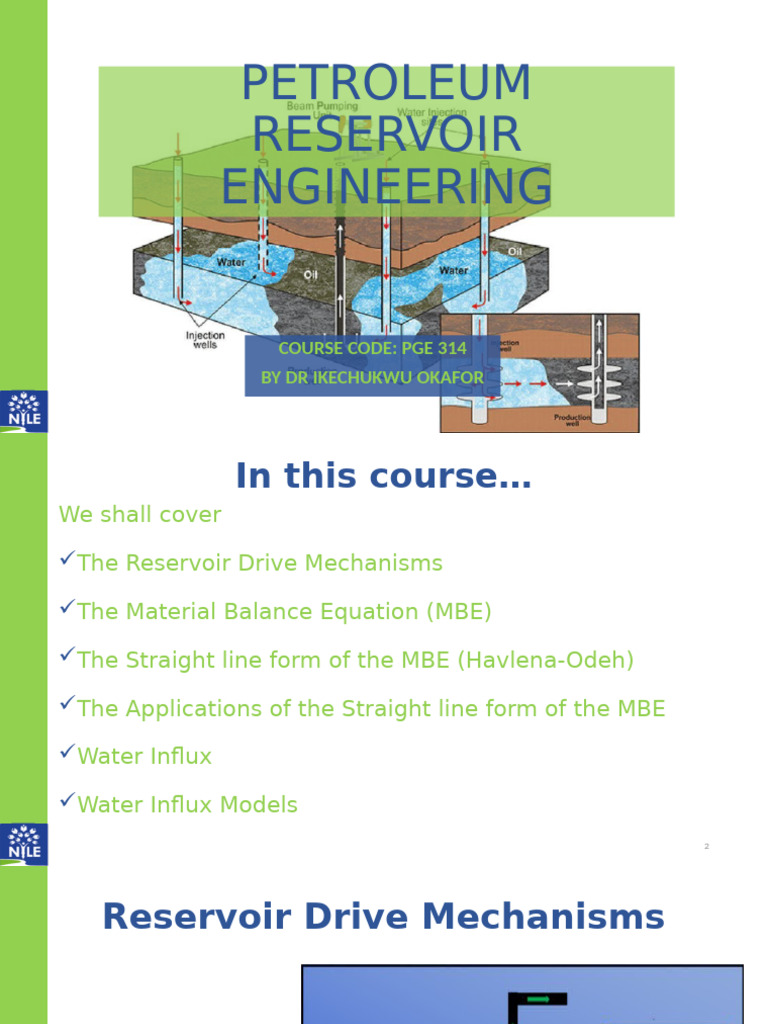 Petroleum Reservoir Engineering Slides | PDF
