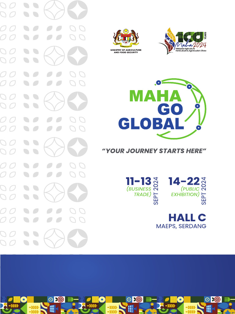 MAHA Go Global Program Book | PDF