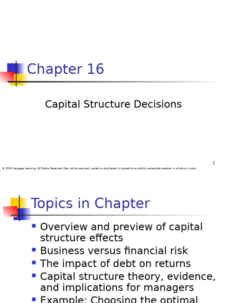 Chapter 16 PowerPoint - IFM 12th Ed | PDF