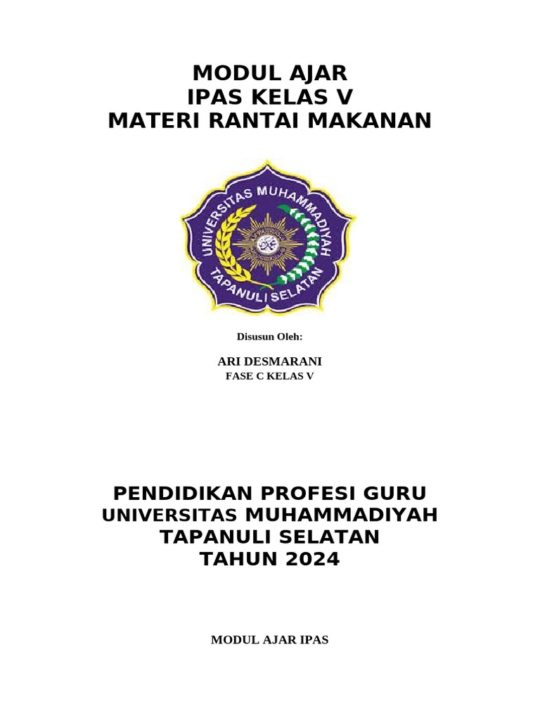 Modul Ajar Fix | PDF