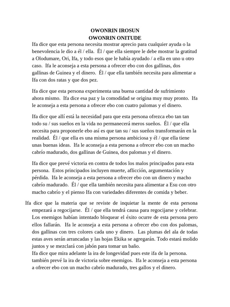 5 Owonrin Irosun | PDF