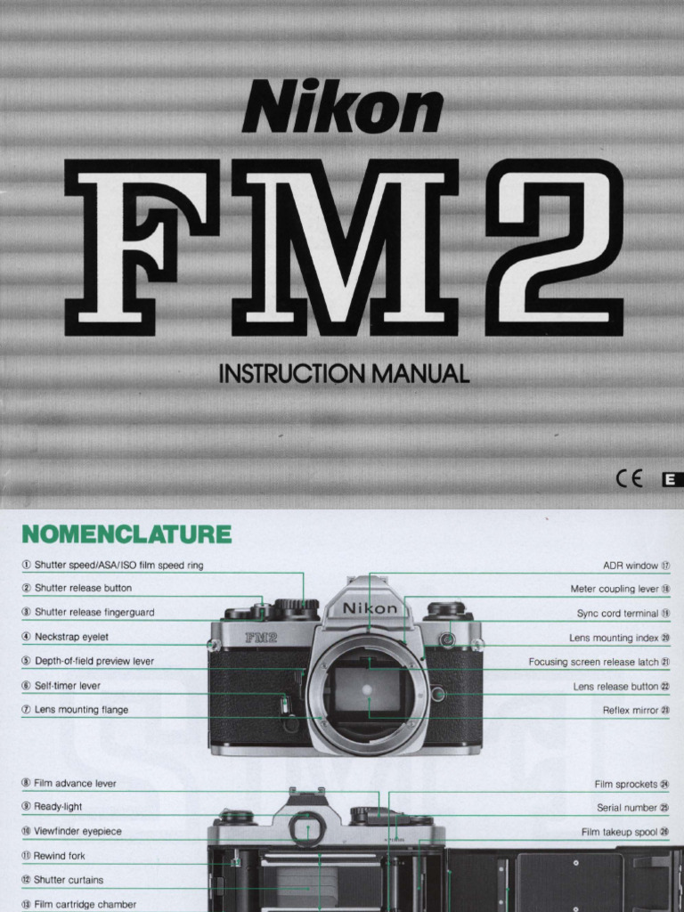 Film Camera FM2 | PDF