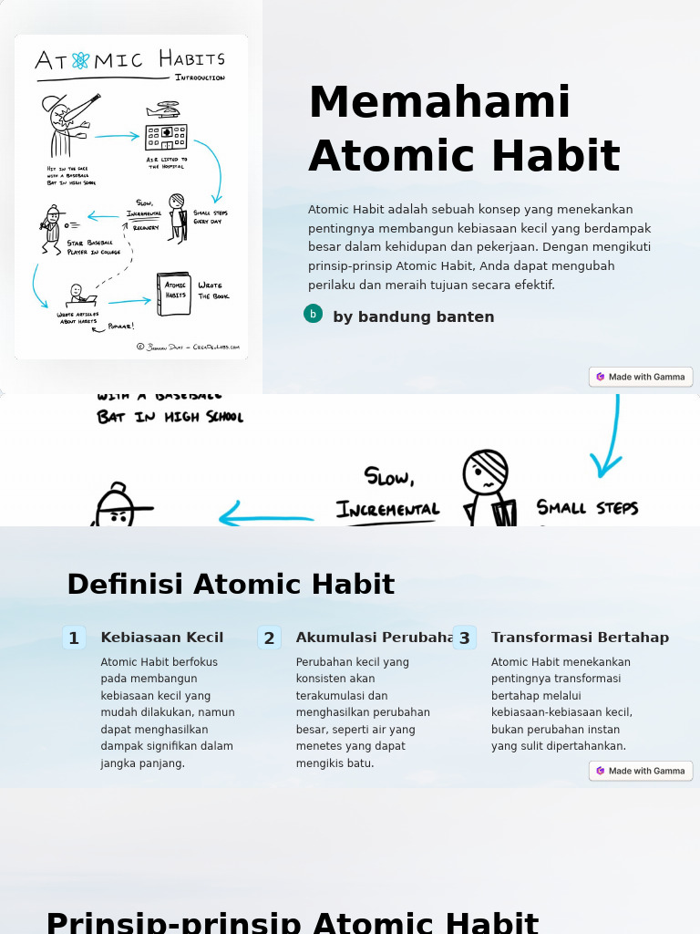Memahami Atomic Habit | PDF