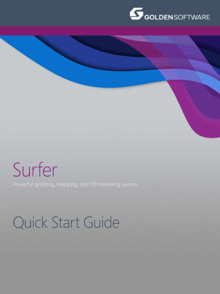 Surfer QSG | PDF