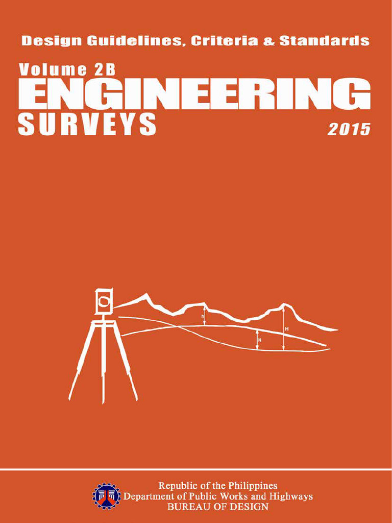 DPWH DGCS Vol 2B 2015 - Engineering Surveys | PDF