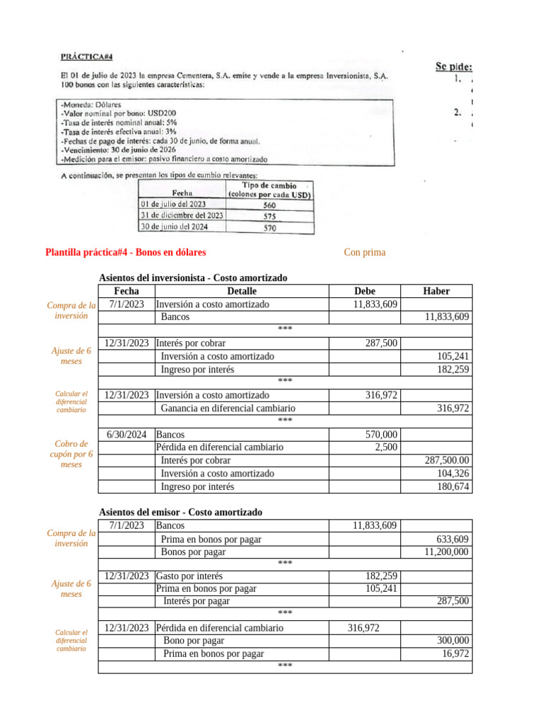 Plantillas Parte B Tema 1 Conta Intermedia | PDF