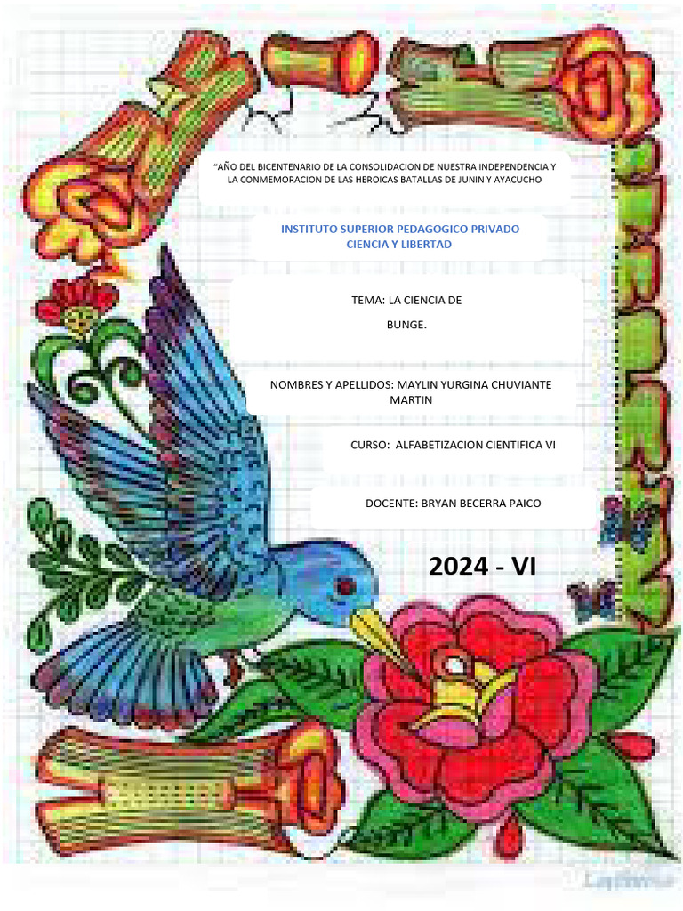 Alfabetizacion Cientifica - Maylin Chuviante Martin | PDF