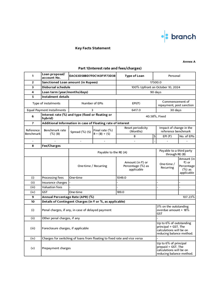 Kfs Document | PDF