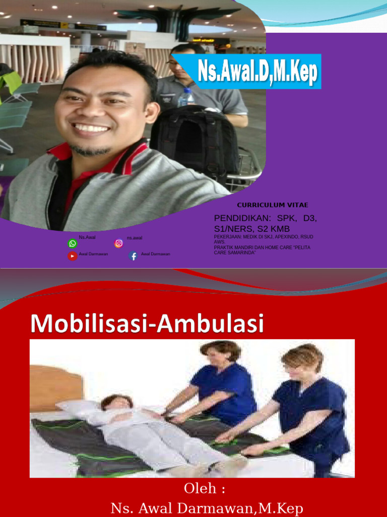 Mobilisasi Dan Ambulasi | PDF