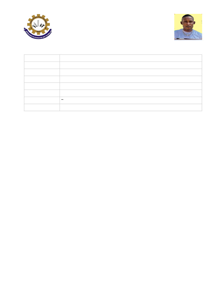 Osun Poly Iree ND Exam Clearance 2024 | PDF