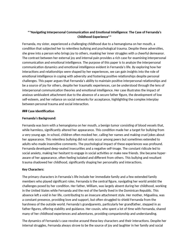 Navigating Interpersonal Communication and Emotional Intelligence | PDF