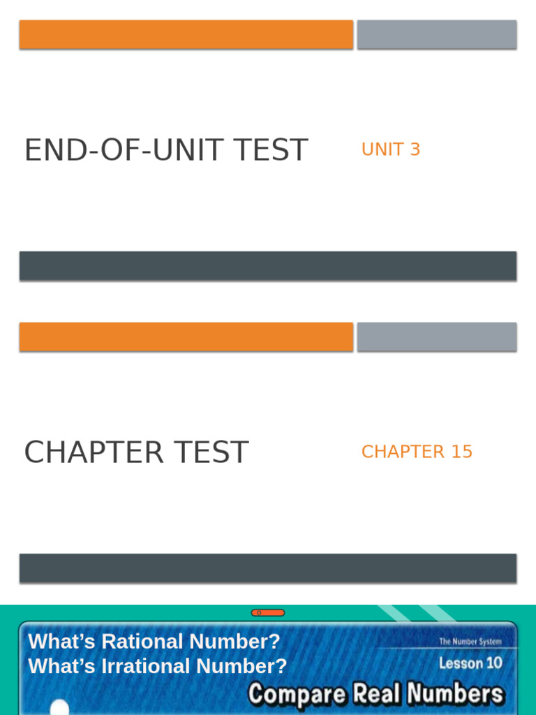 Test Reminders | PDF