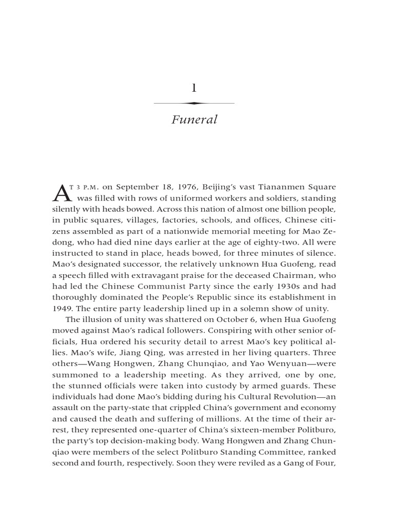 China Under Mao-1 | PDF