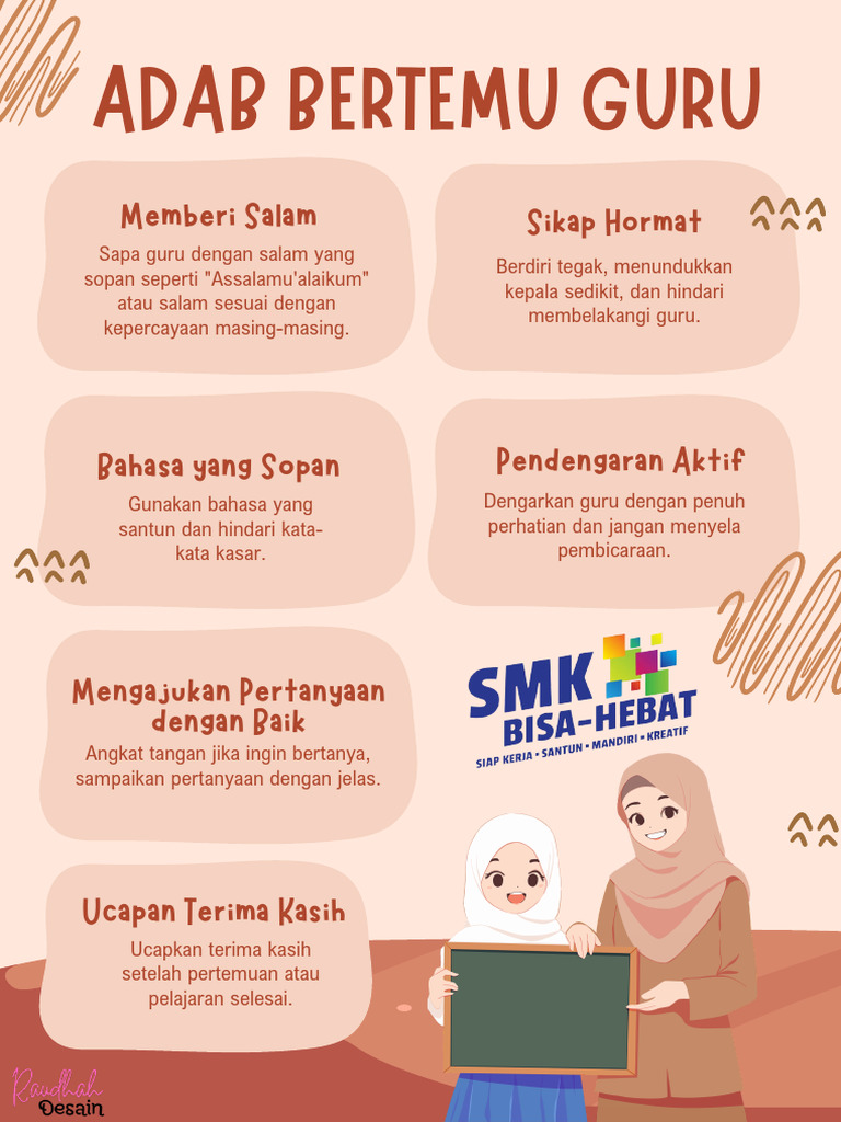 Poster adab guru | PDF