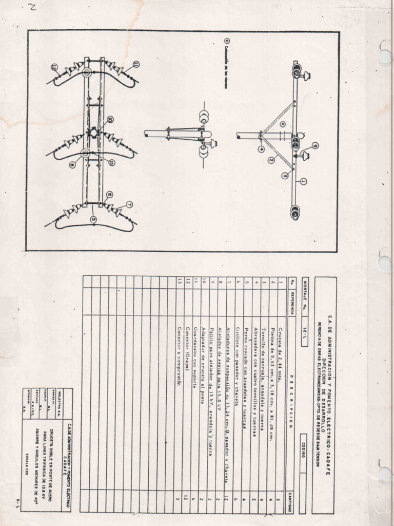 001-Montajes Constructivos de Cadafe | PDF
