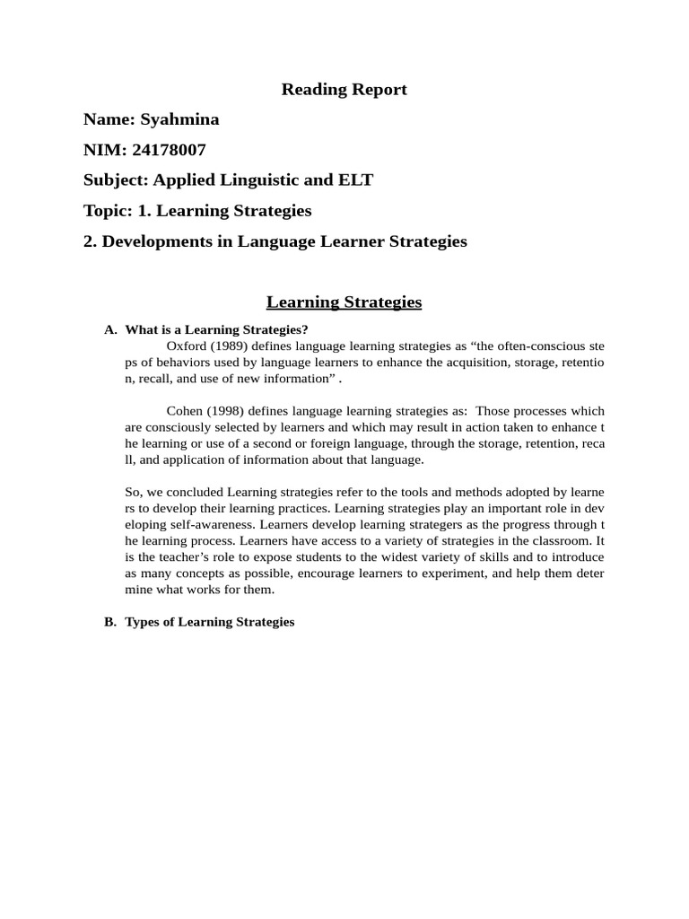 Week 3 - Reading Report | PDF