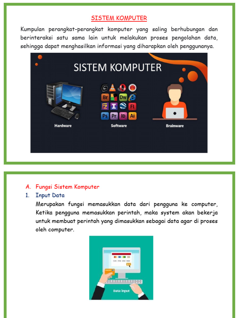 Sistem Komputer Pts Tik | PDF