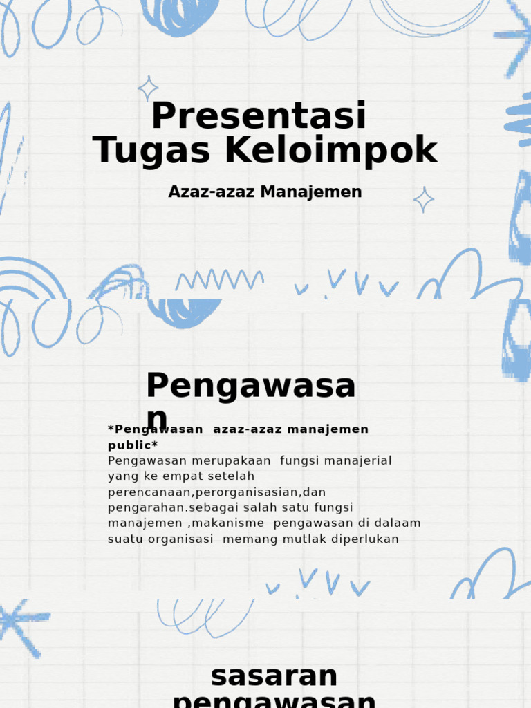Kelompok 7 Materi Pengawasan | PDF