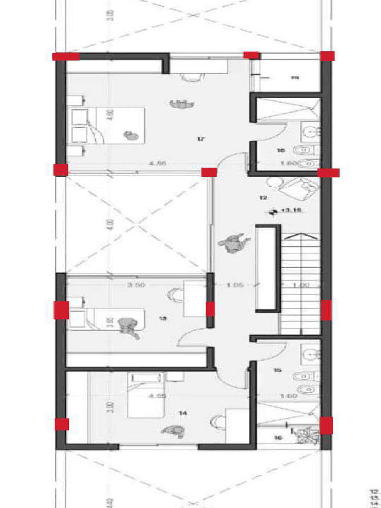 Plano de Columnas | PDF