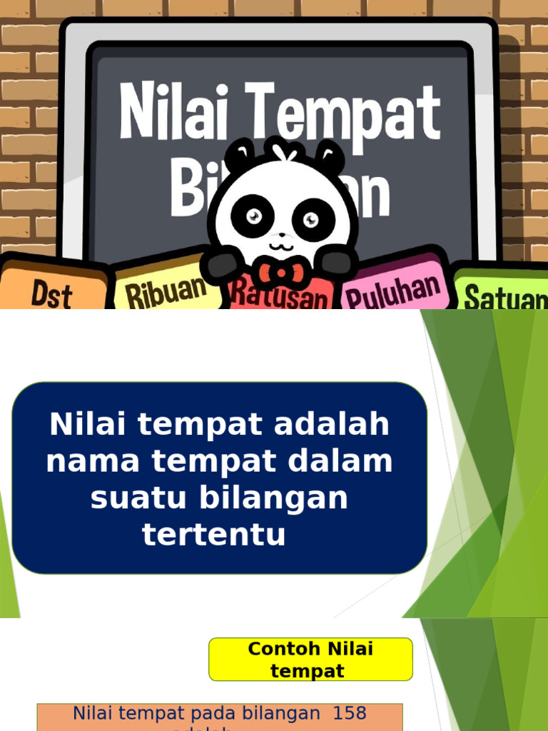 Nilai Tempat SUPERVISI SANTI | PDF