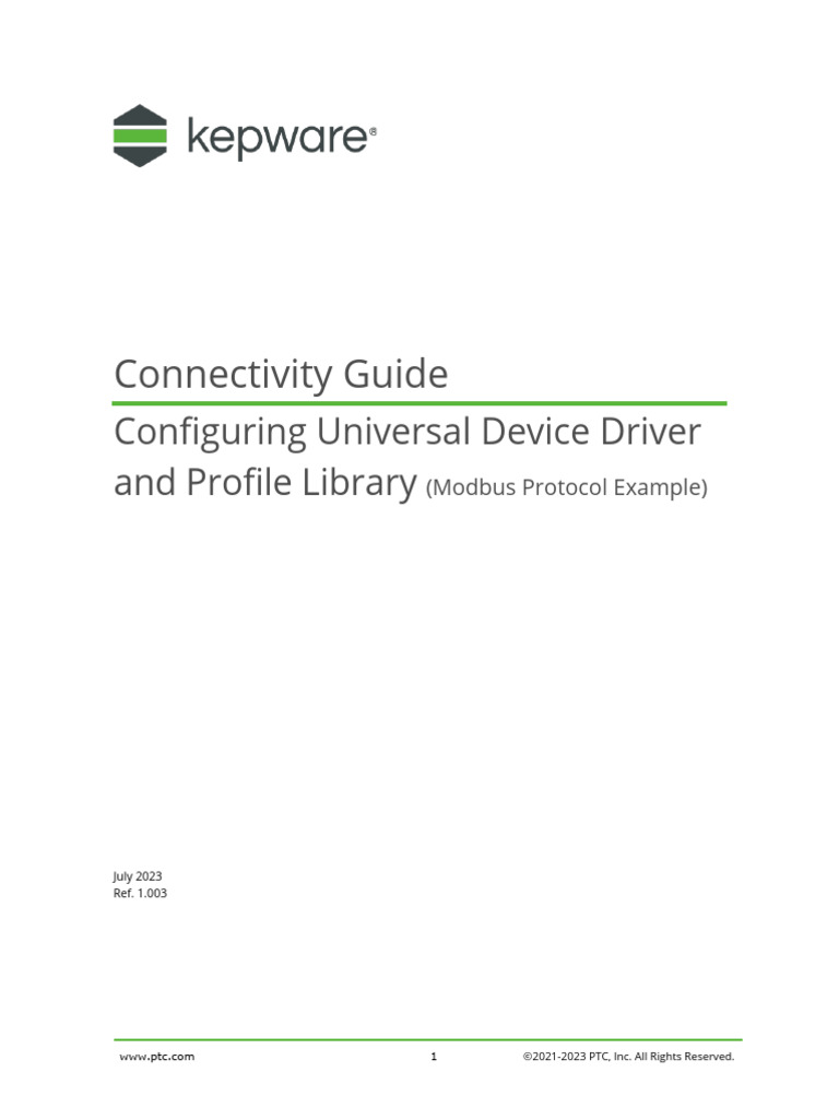 UDD Modbus Communications | PDF