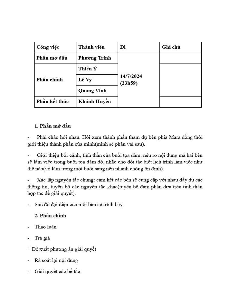 Đàm Phán Gi A Kì | PDF