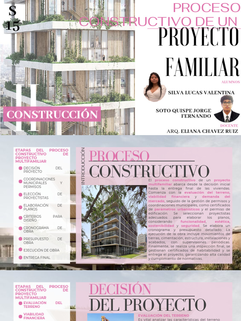 Proyecto Final - Construcción Ii | PDF