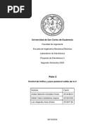 Informe Semafor1 | PDF | Semáforo | Arduino