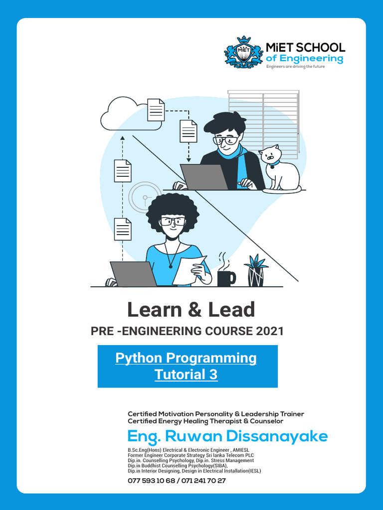 Tutorial 3 Variables Pdf