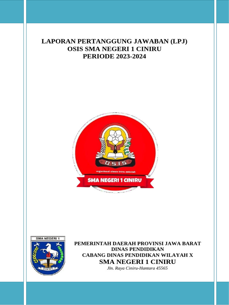 LPJ Osis 2023-2024 | PDF