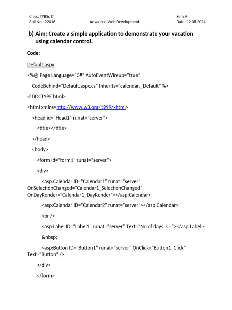 AWD Practical 3b | PDF