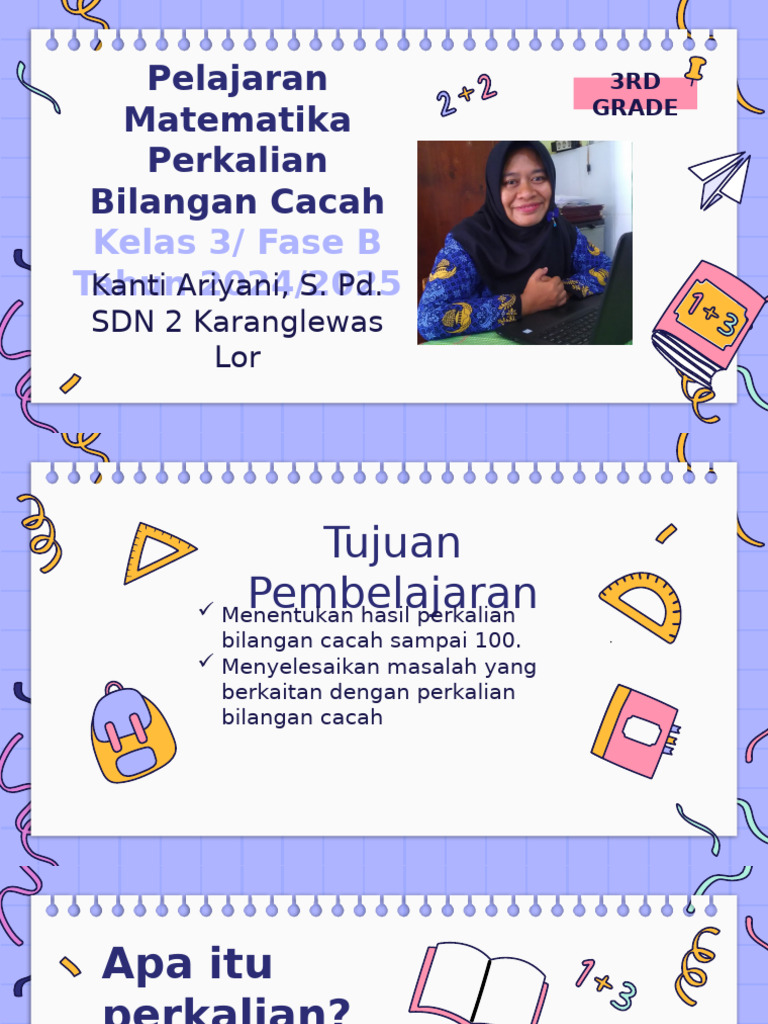 Modul Ajar Bil Cacah Perkalian - PPG | PDF