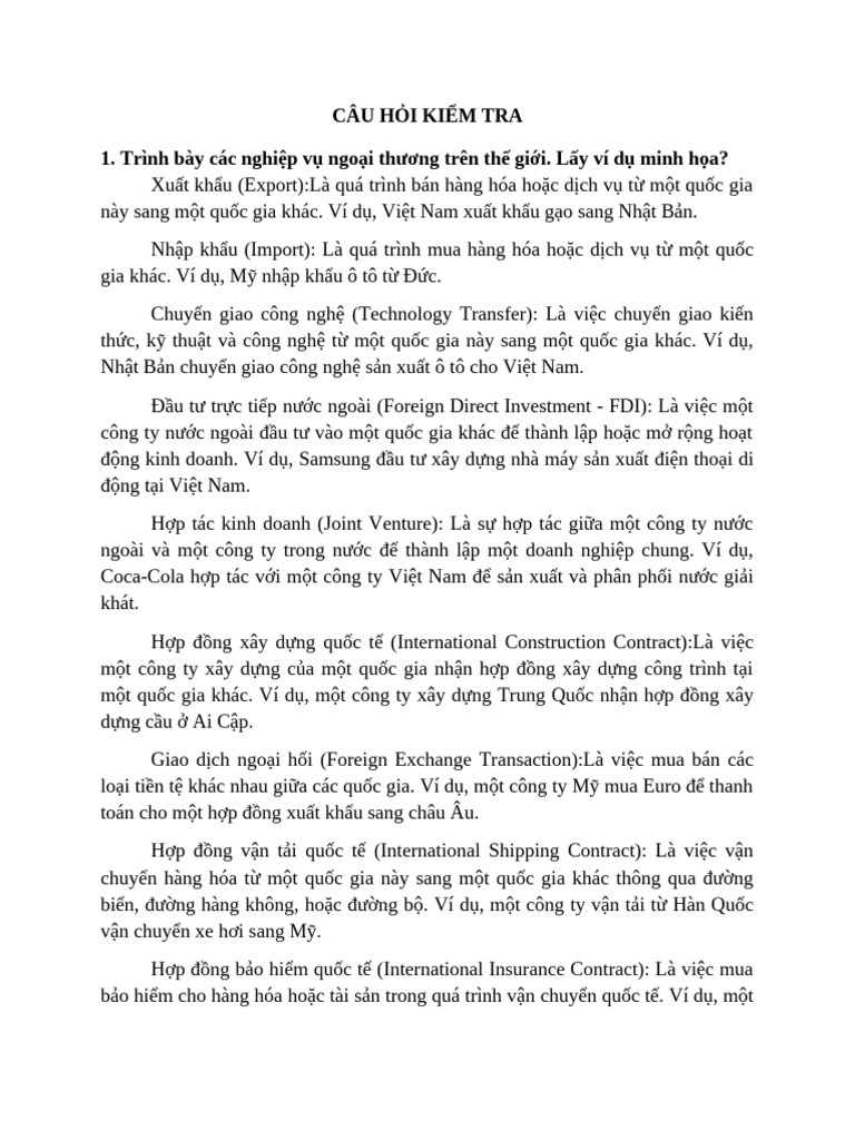 Nguyenduykhang Cauhoi | PDF