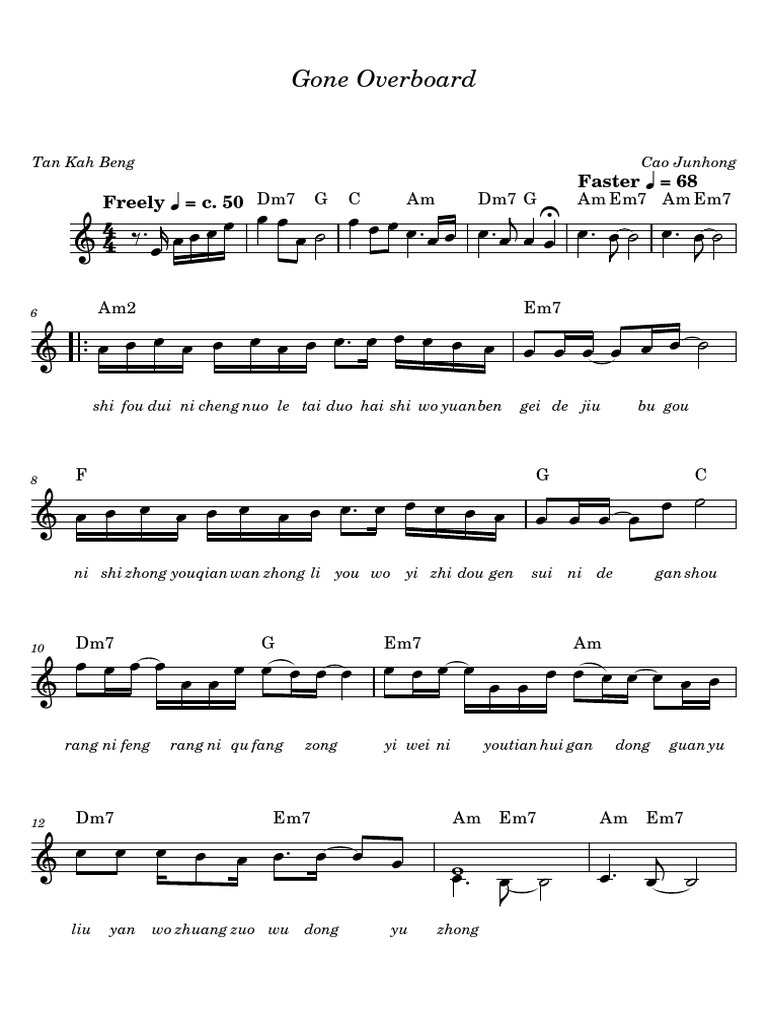 Gone Overboard | PDF