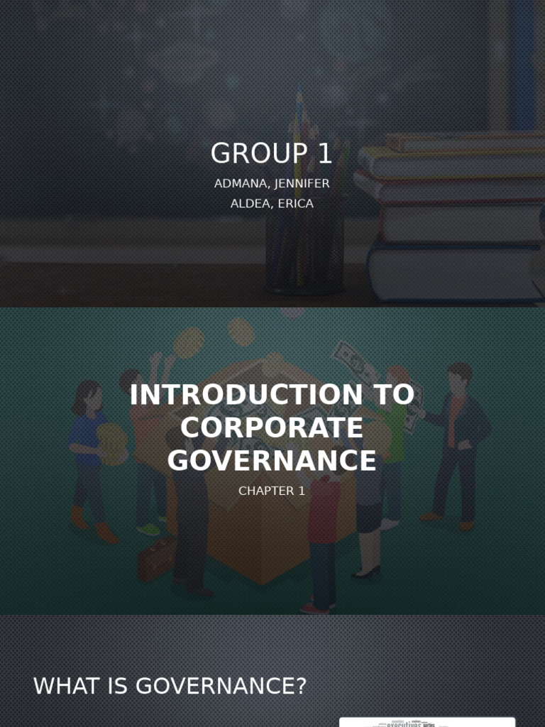 Group 1 Governance 1 | PDF | Governance | Corporate Governance