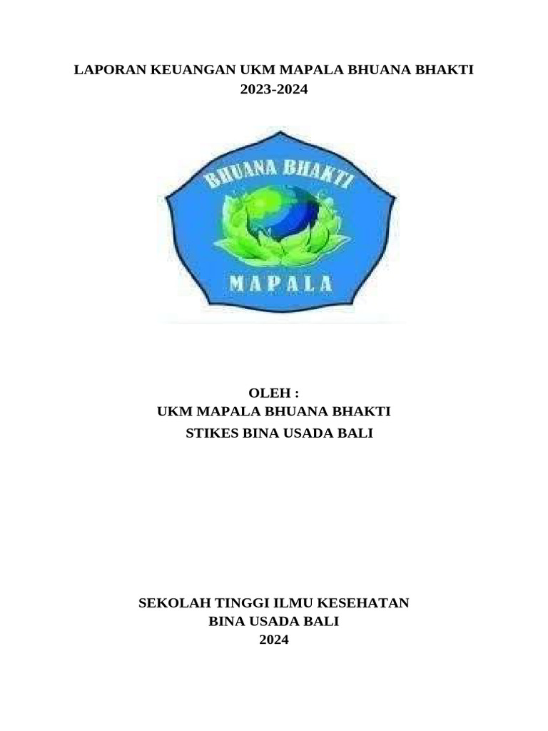 Laporan - Keuangan - Mapala 2 | PDF