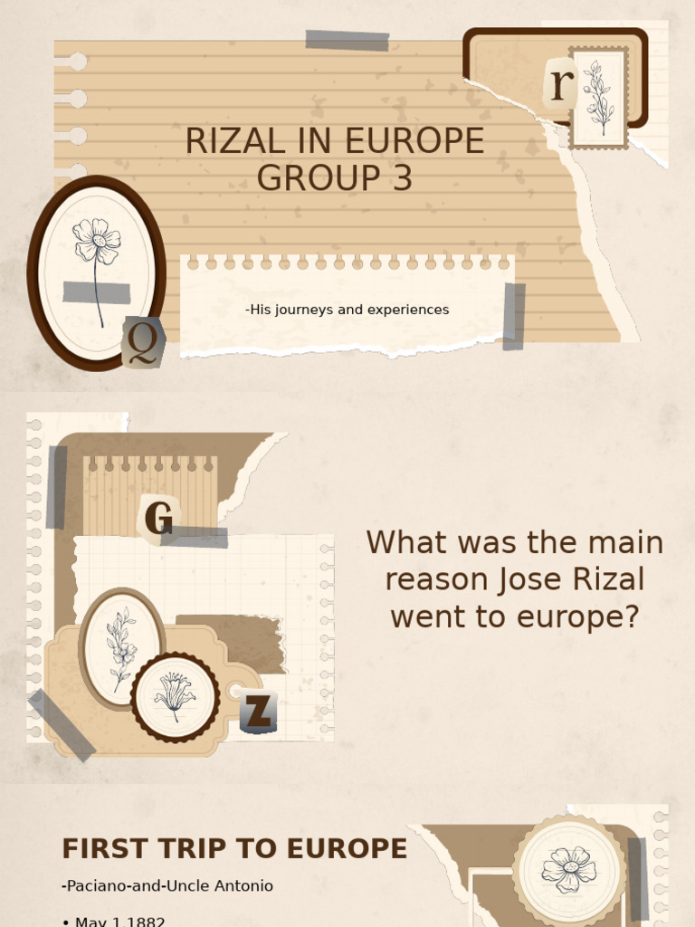 G3 - RIZAL IN EUROPE | PDF