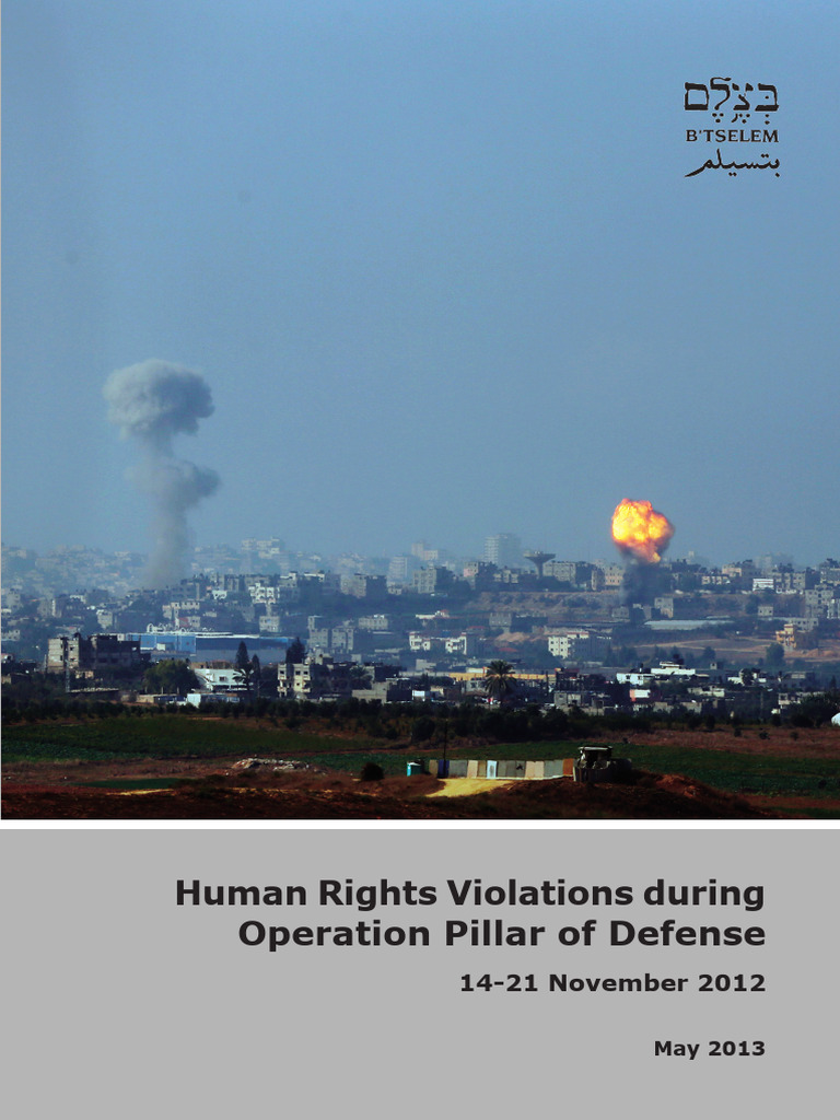 Pillar of Defense Operation Eng | PDF