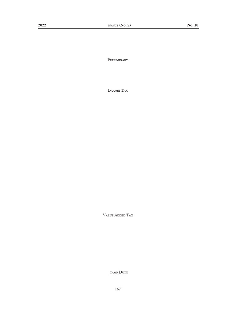 Finance Act (No. 2.) 2022 | PDF